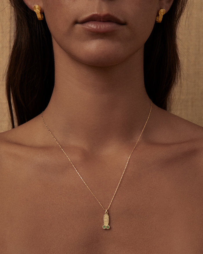 Wasabi Wang Pendant - 9ct